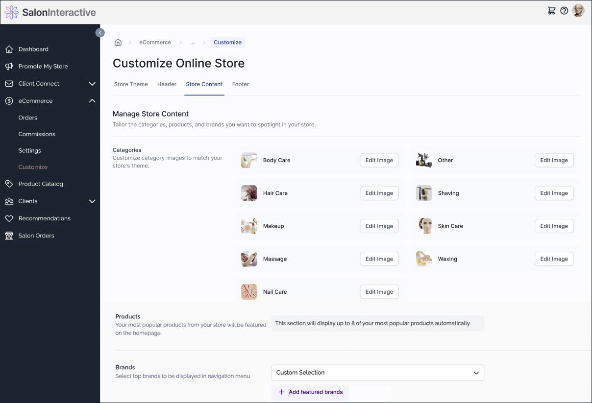 How do I customize my Online Store?