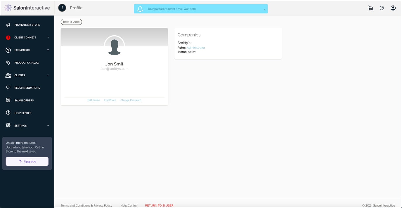 How do I change my password?